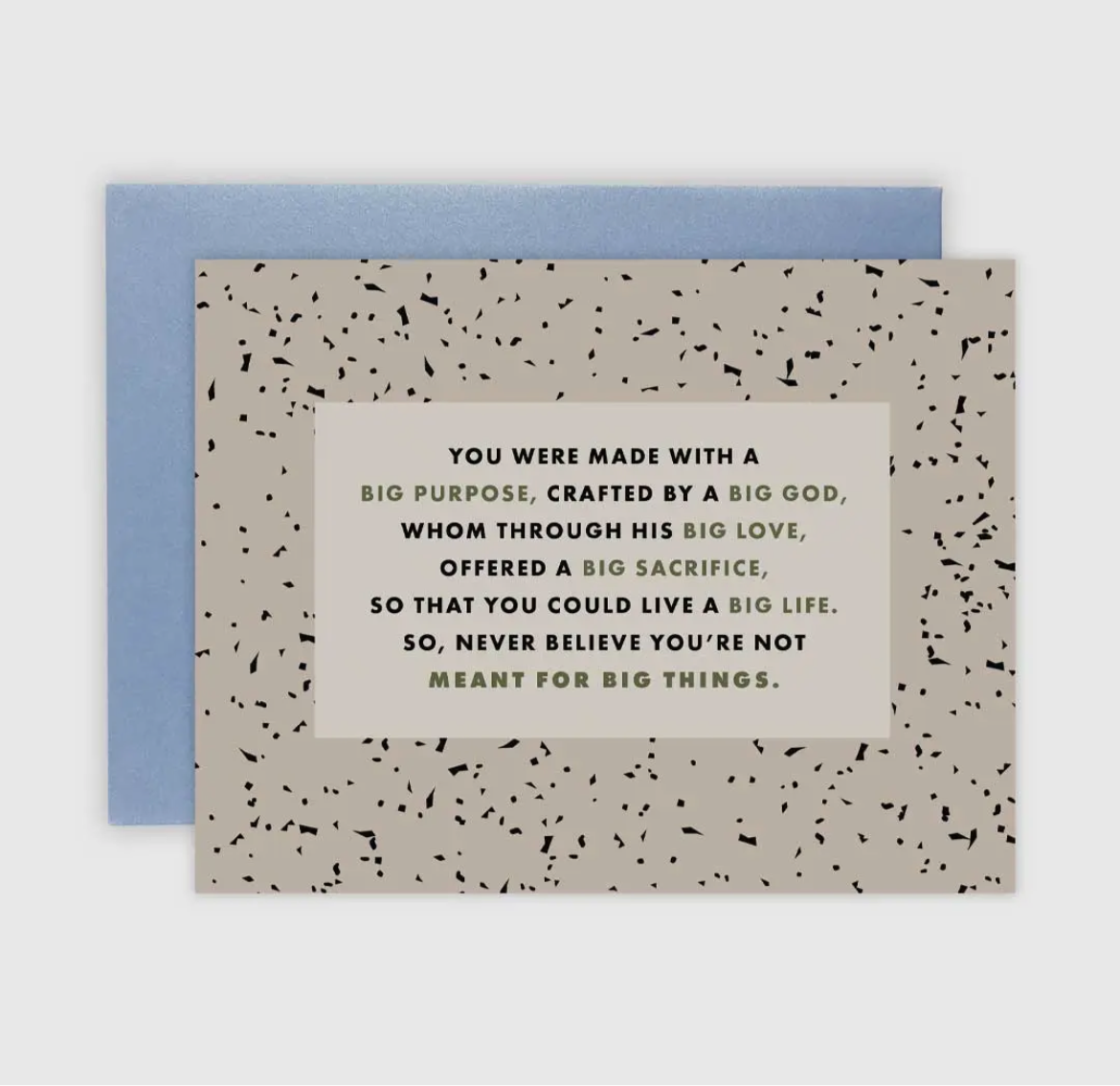 Big Purpose Greeting Card – The Collection TX