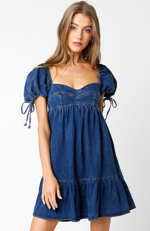 Hayride Denim Dress – The Collection TX