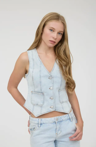 Denim Day Vest – The Collection TX